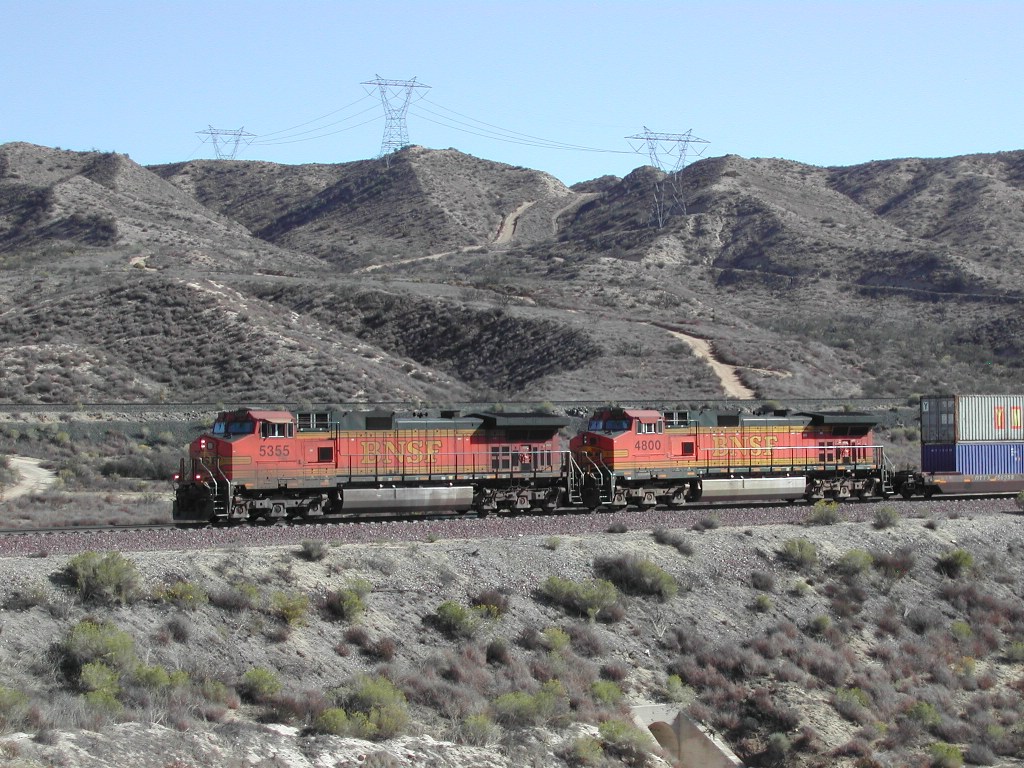 BNSF 5355 (C44-9W) & BNSF 4800 (C44-9W)